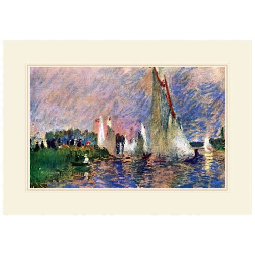 Sua Gifts Poster - Regatta in Argenteuil (30.5 cm x 45. 7 cm) : Amazon ...