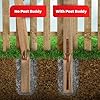 Post Buddy - Easy Fence Post Repair to fix Broken Wood Posts - Amazon.com