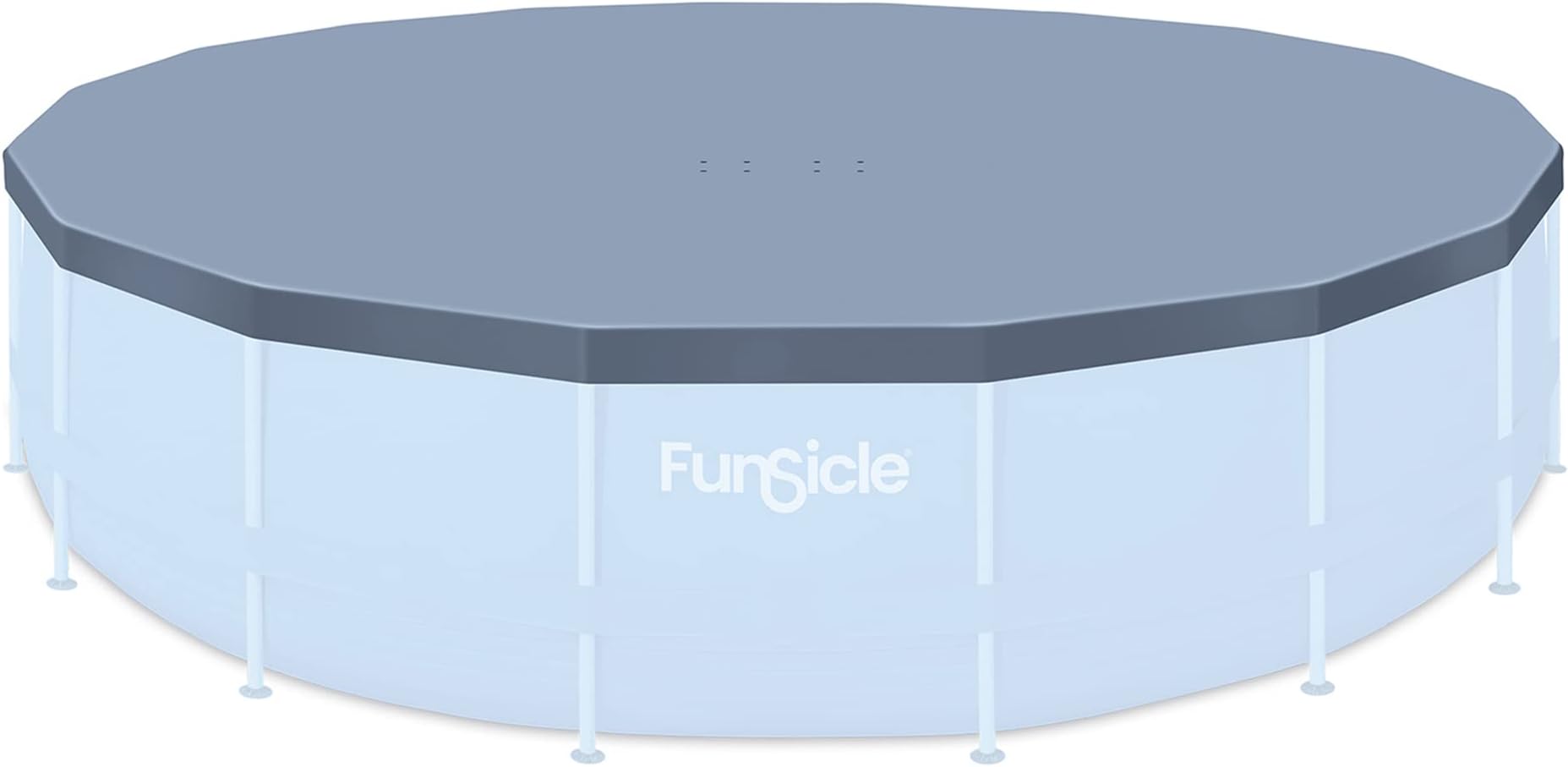 Amazon.com : Bestway 58356E Round 20-Foot Debris Pool Cover for above ...