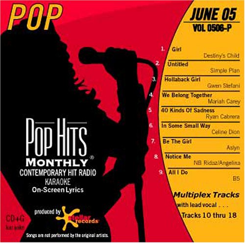 Various Artists - Pop Hits Monthly Karaoke - POP June 2005 - Amazon.com ...