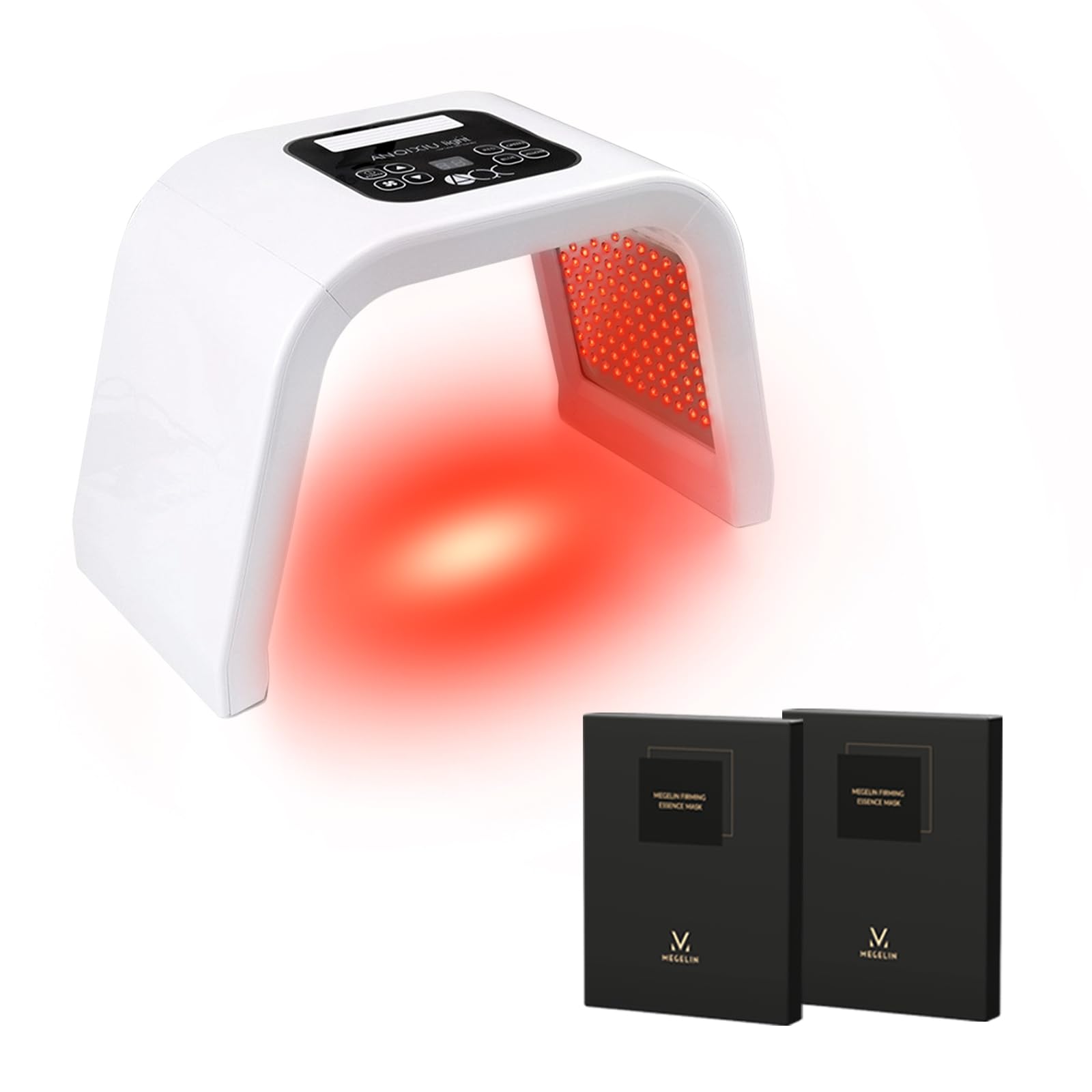 Amazon.com: MEGELIN led Light Therapy Machine and 2 * Essence Mask at ...