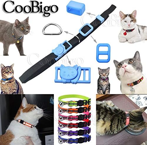 Amazon.com: 10sets Cat-Head Safety Breakaway Buckle Tri-glide Slider ...