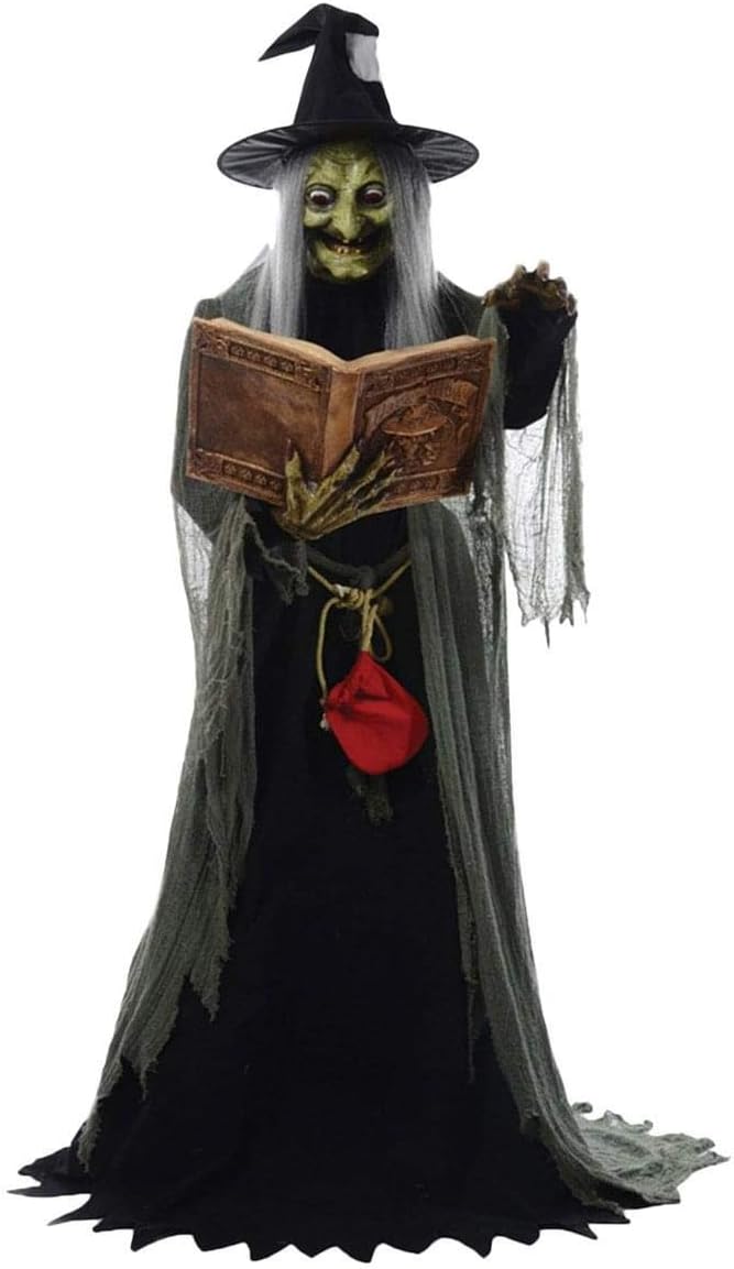 Amazon.com: Morris Costumes Halloween Party Creepy Scary Reaper Spell ...
