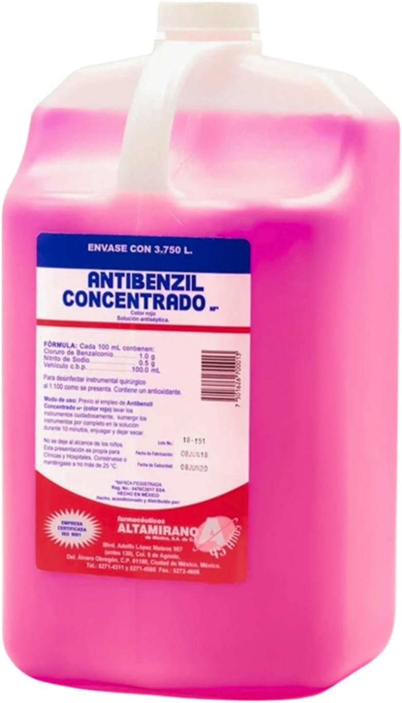 Farmacéuticos Altamirano A Antibenzil Jabón Quirúrgico Desinfectante
