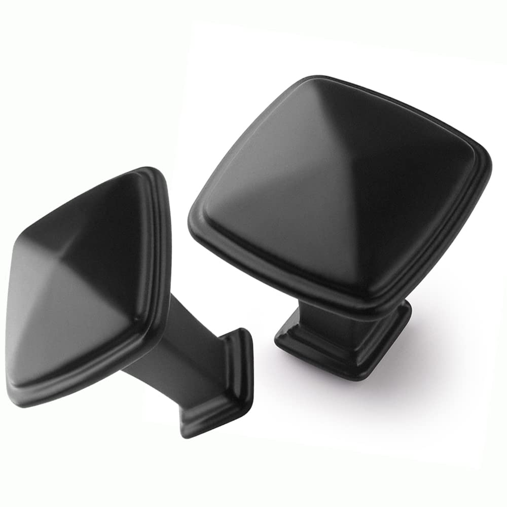 Lanphy Black Cabinet Knobs Drawer Knobs Matte Black Cabinet Knobs 8126