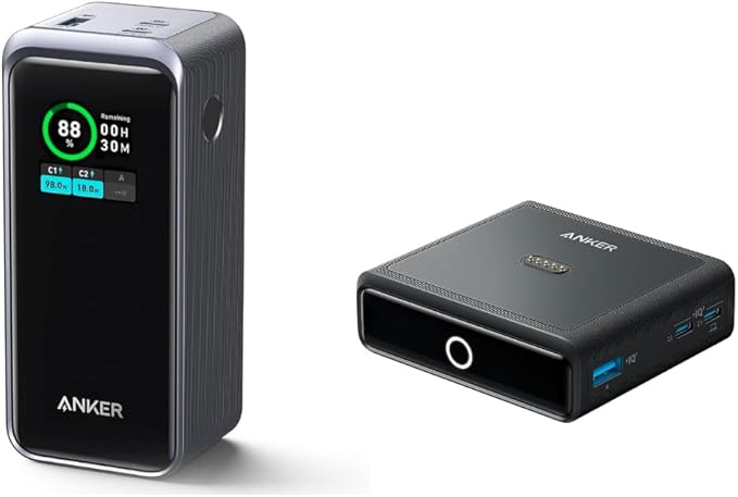 Amazon.com: Anker 100W 4-Port Charging Base for Anker Prime Power Bank ...