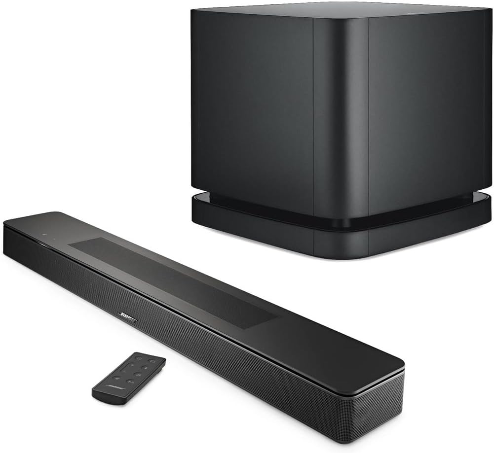 Amazon.com: Bose Smart Ultra Dolby Atmos Soundbar Speaker Black, Bundle ...