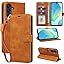 Amazon.com: JHWVVTF for Galaxy A16 Case Wallet, [RFID Blocking 4 Card Slots] Phone Stand, Wrist ...