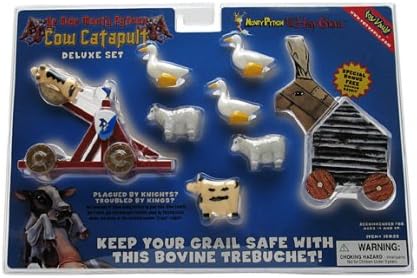 Amazon.com: Monty Python Cow Catapult Deluxe Set : Toys & Games