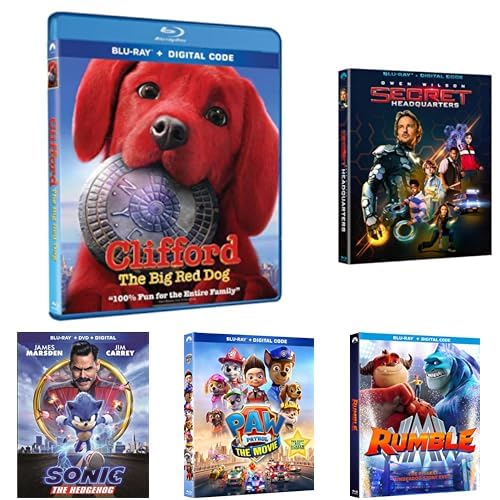 Amazon.com: Paramount Kids 5 Hit Blu-ray Movie Collection : Movies & TV