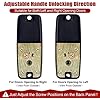 Amazon.com: CODACE Mechanical Keyless Entry Door Lock with Keypad ...