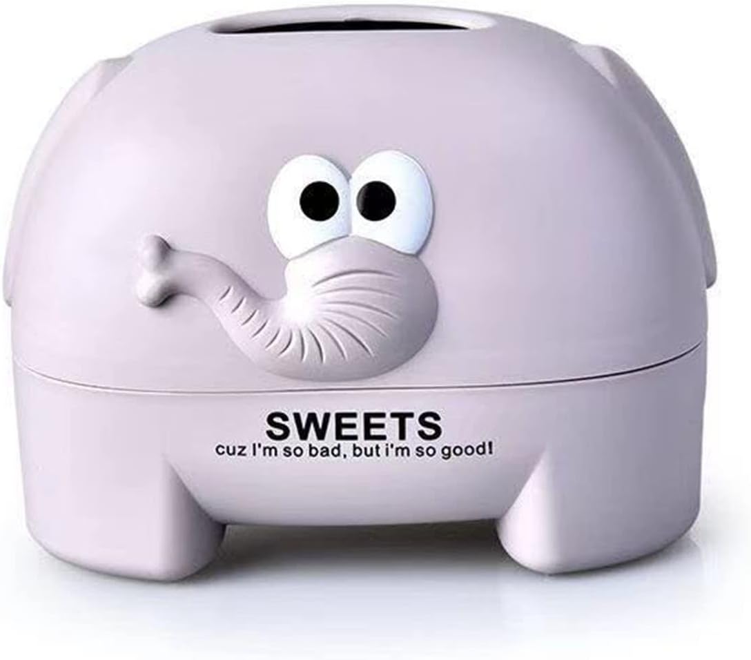 Amazon.com: SZYDD Elephant Tissue Box Cute Elephant Tissue Box Desktop ...