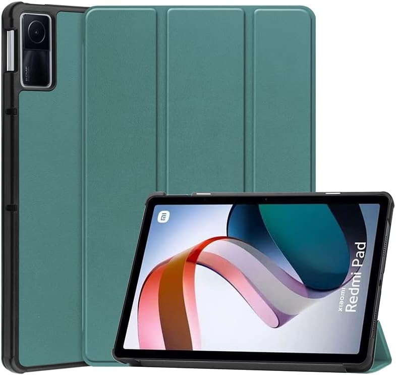 ProElite Slim Trifold Flip case Cover for Redmi Pad 10.6" Tablet, Green ...
