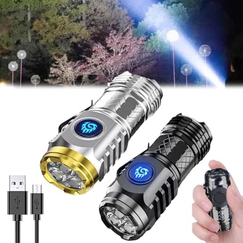 liucocotos German Three-Eyed Monster Mini Flashlight Thumb Flashlight ...