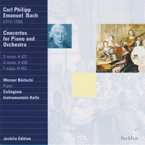 Marasch, Bartschi, C.P.E. Bach - Carl Phillip: Emmanuel Bach ...
