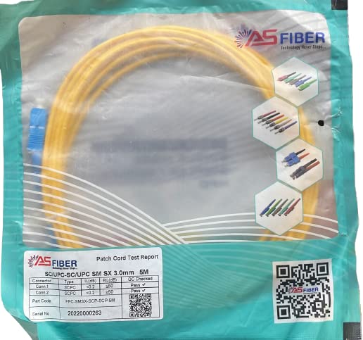 Buy M/S Dish Division OS2 SC to SC Simplex Fiber Patch Cable 10m(33ft ...