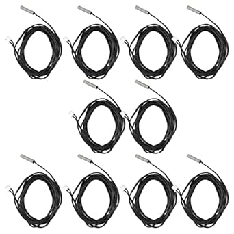 Thermistor Sensor, NTC Temp Probe Wide Utility Accurate for Measuring ...