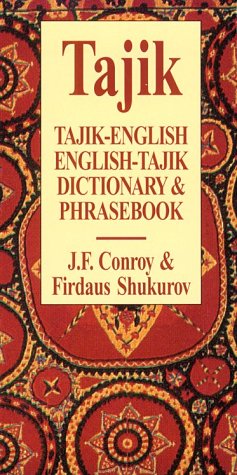 Tajik-English/English-Tajik Dictionary & Phrasebook: Conroy, Joseph ...