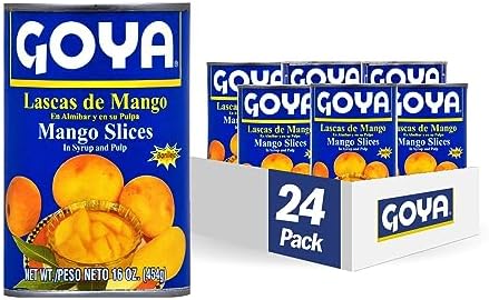 Amazon.com: Goya Foods - Rodajas de mango en almíbar pesado, 16 onzas ...