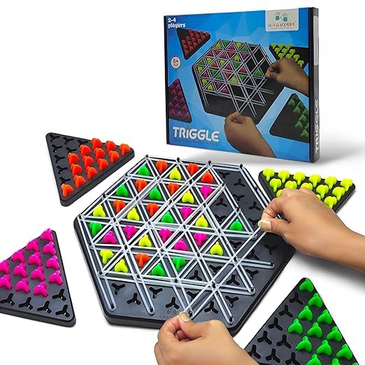 Buy SORATH Triggle Strategy Board Game – Fun & Challenging Multiplayer ...
