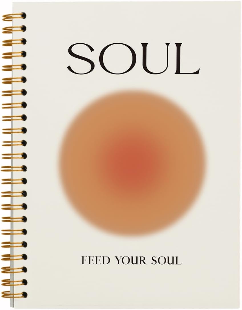 Amazon.com : QUICQOD Aura Soul Inspirational Notebooks,Feed Your Soul ...