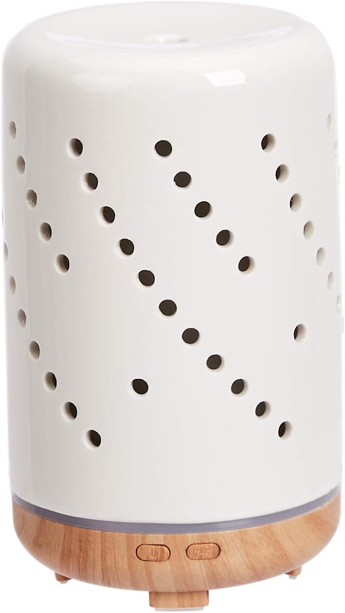 Amazon.com: Amazon Basics 120ml Ultrasonic Ceramic Aromatherapy ...