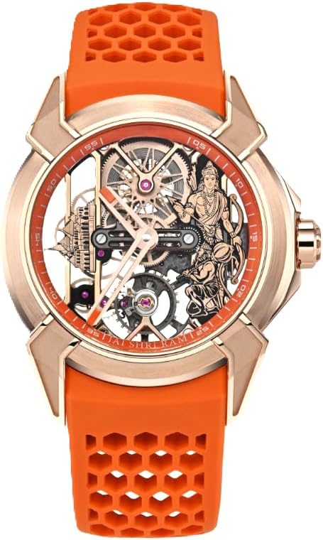 Buy Luxury Automatic Shree Ram Edition Watch for Men– Women Heavy Open ...