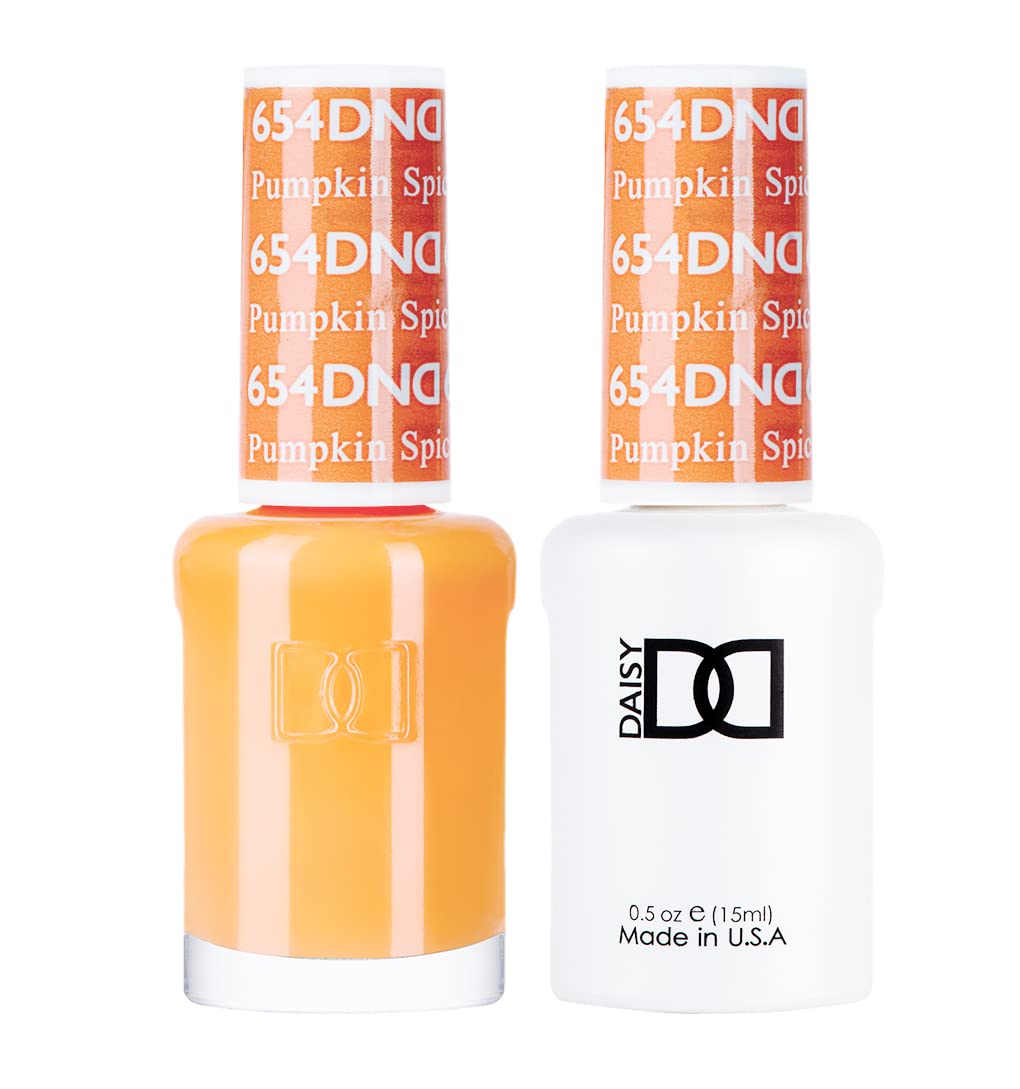 Amazon.com: DND Gel Polish Set, Orange Collection, UV/LED Gel Polish ...