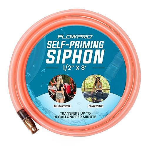Snapklik.com : FlowPro Multipurpose Self-Priming Gas Siphon 1/2 X 8 ...