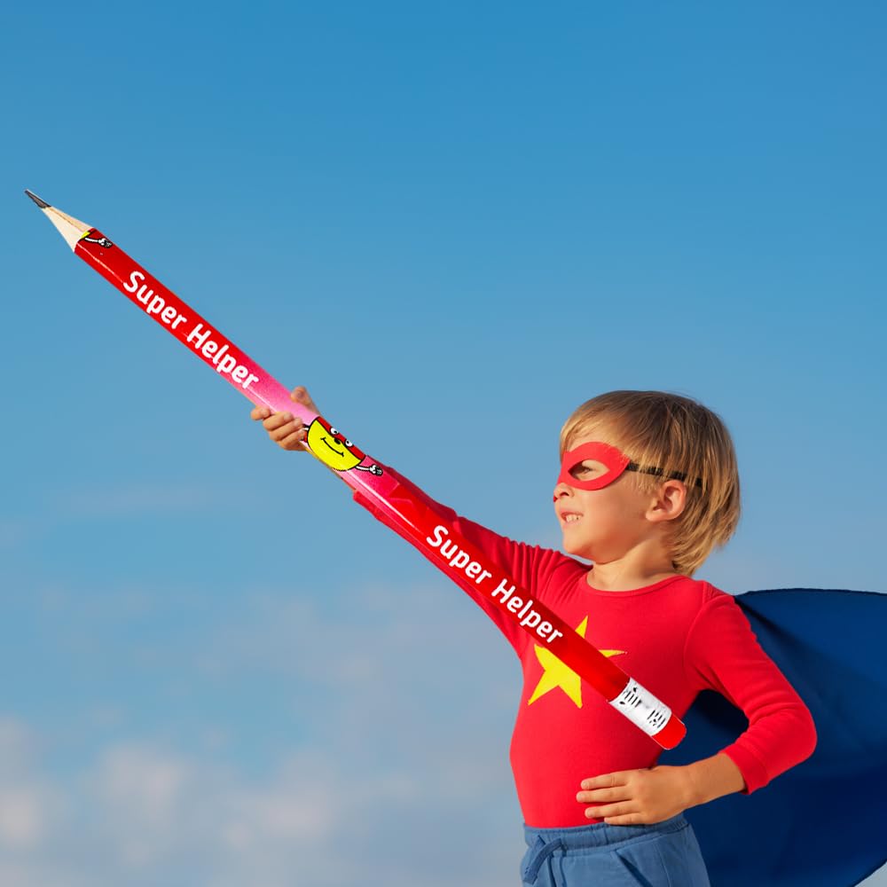 School Badge Store Award Pencil – Set of 10 (Super Helper) – BigaMart