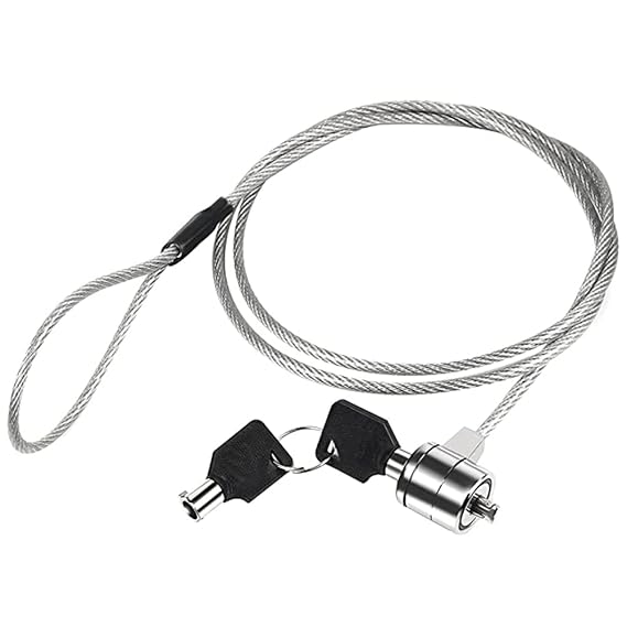 EKRAJ Security Safe Lock Alloy Metal Cable Anti-Lost Chain Wire for ...