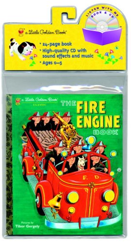 The Fire Engine Book LGB and CD (Little Golden Book & CD): Tibor ...