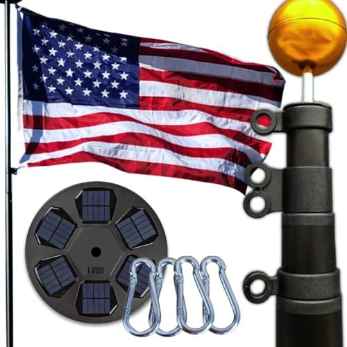 Amazon.com : Service First Black 20 FT Telescoping Freedom Edition ...