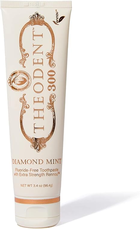Theodent 300 Fluoride-Free Natural Toothpaste, Clinical Strength for ...