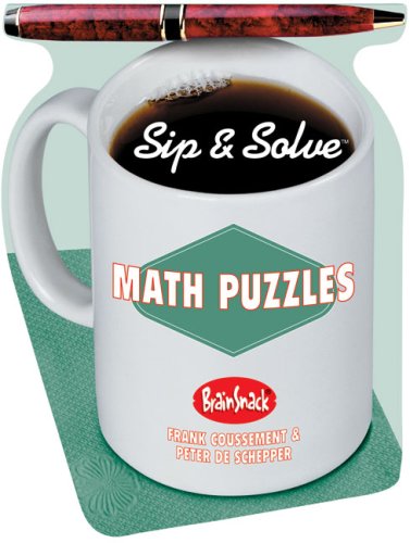 Sip & Solve: Math Puzzles: BrainSnack, De Schepper, Peter, Coussement ...