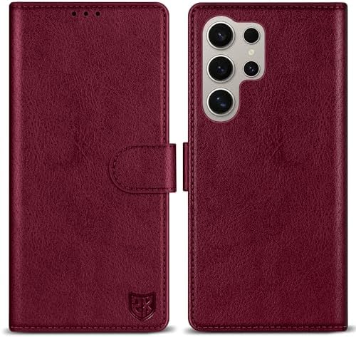 Amazon.com: ZZXX for Samsung Galaxy S22 Ultra Wallet Case with [RFID Blocking] Card Slot ...