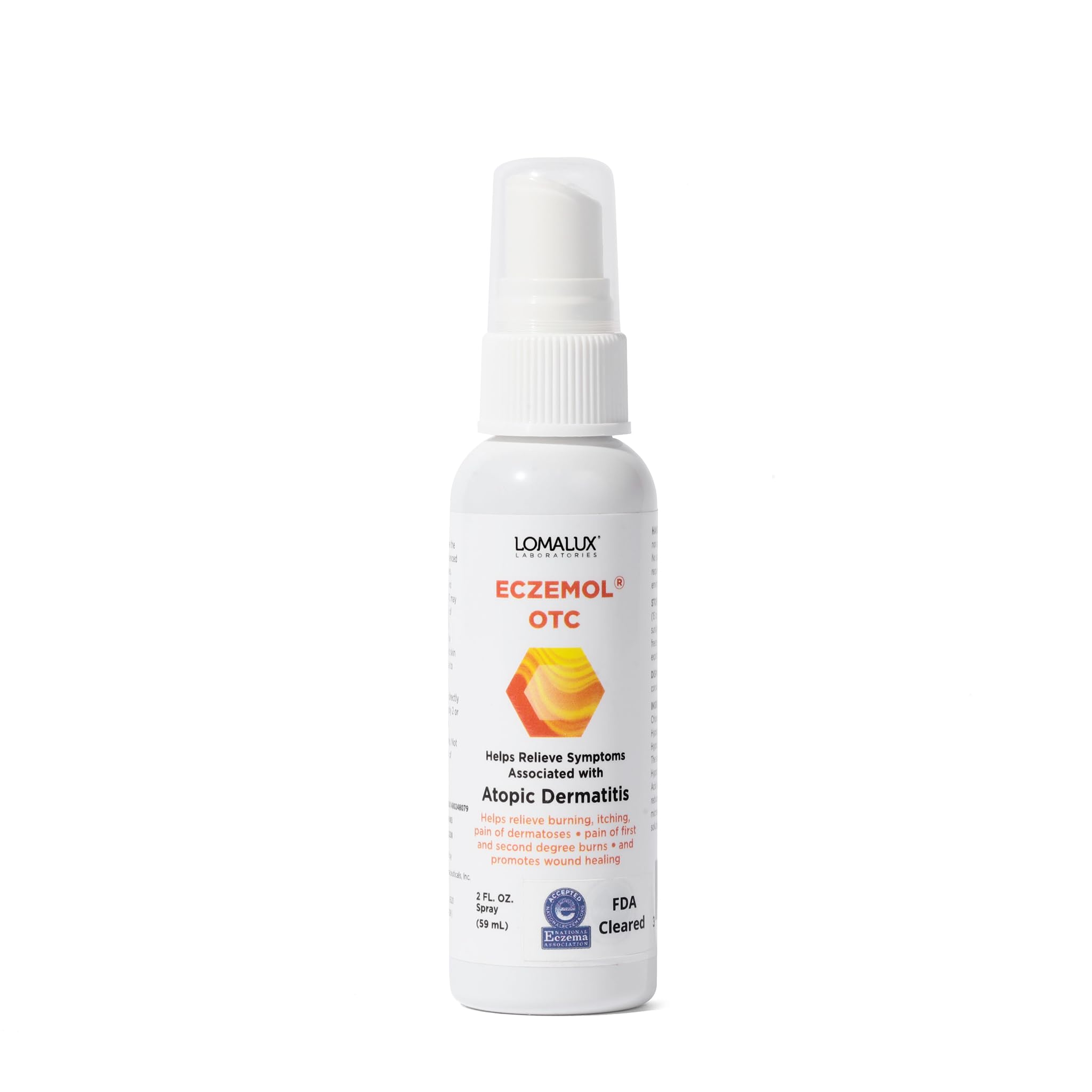Amazon.com: Loma Lux New Eczemol OTC Spray Natural & No Sting ...