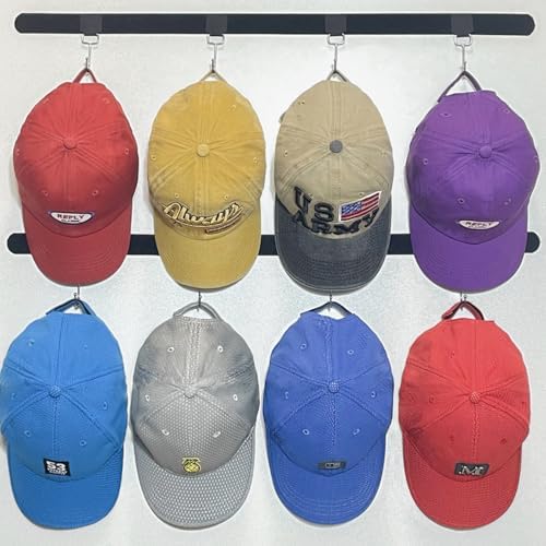 Amazon.com: ETOWIFA Hat Organizer Rack for Baseball Caps [Up to 36 Hats ...