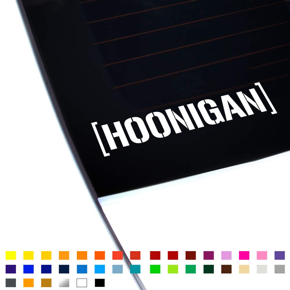 Fear7FX Hoonigan Sticker Decal, Car Window Bumper Sticker, Ken Block ...