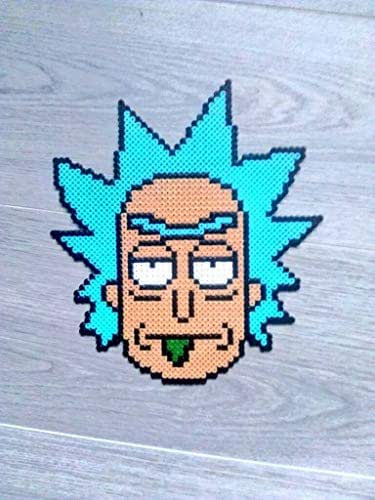 Sprite Rick - Rick & Morty - Hama beads/pixel art/perler beads : Amazon ...
