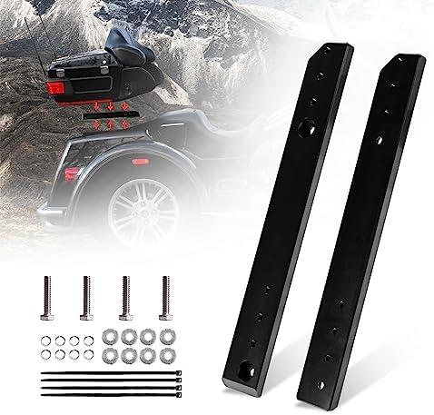 Amazon.com: Hutexico Tour Pack Relocator Kit for Harley Adjustable 1 ...