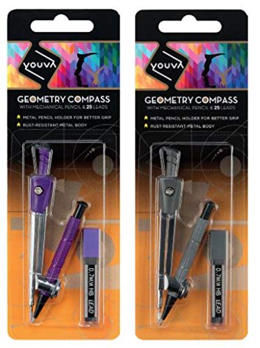 Navneet Youva | Geometry Compass | Pack of 2 : Amazon.in: Office Products