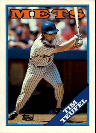 Amazon.com: 1988 Topps Baseball Card #508 Tim Teufel : Collectibles ...