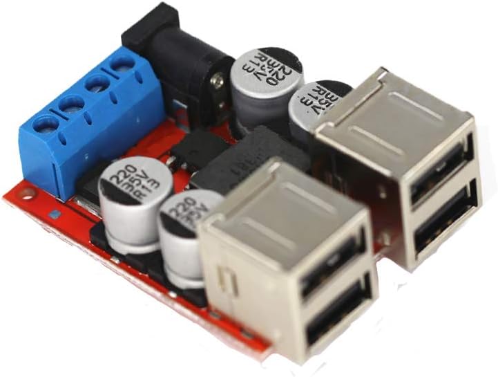 Amazon.com: Acxico 1Pcs 8V-35V to 5V 8A Step Down Converter Buck Step ...