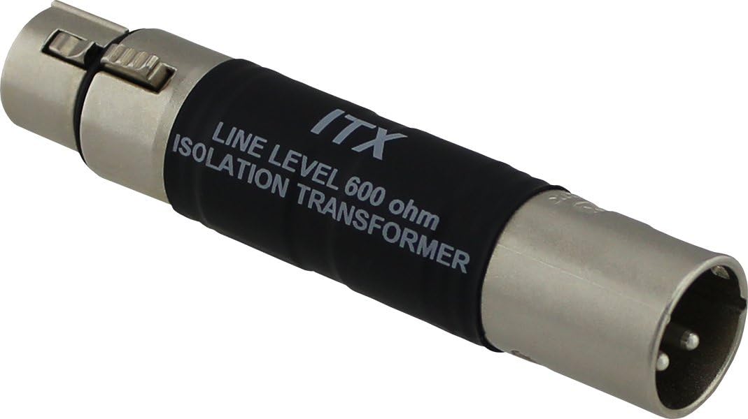 Amazon.com: Pro Co Sound ITX Inline XLR male to XLR female transformer ...