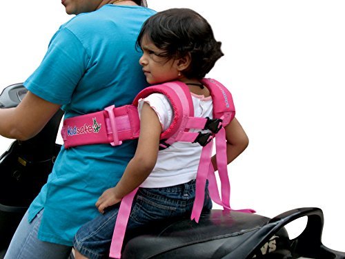 Kidsafe Belt - Two Wheeler Child Belt - Plain Black (Air Black ...