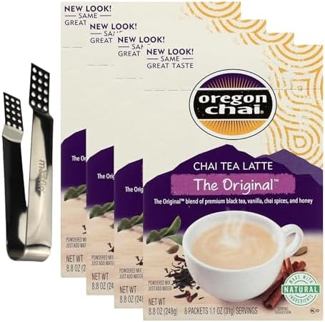 Amazon.com: Oregon Chai Original Chai Tea Latte Mix - 8 packets per box ...