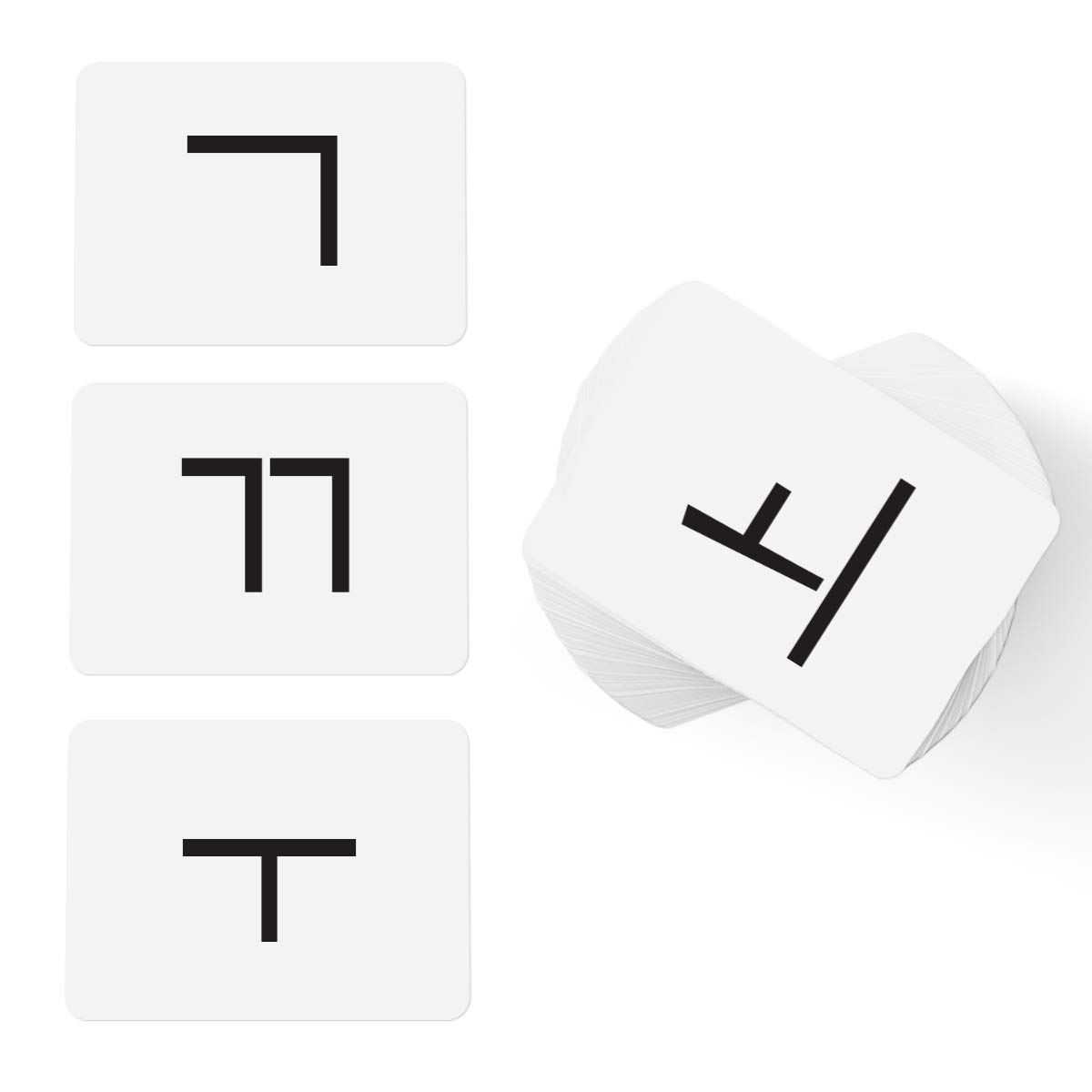Korean Alphabet Hangul Flash Cards Buy Online In Australia At Desertcart