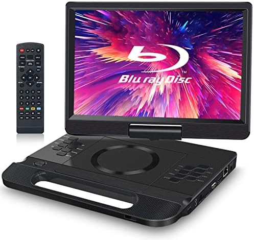 Amazon.co.jp: FANGOR Portable Blu-ray Player, 12 Inch, 1080P LCD, 270 ...