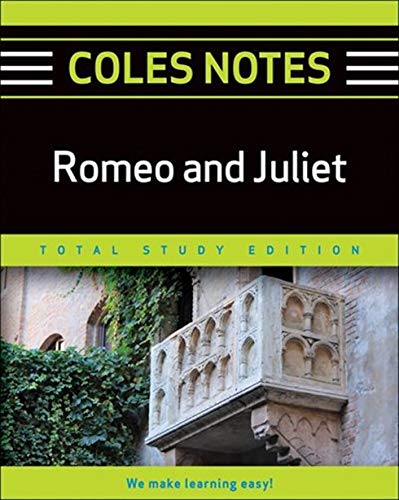 Romeo and Juliet Coles Notes Total Study Edition: unknown author ...